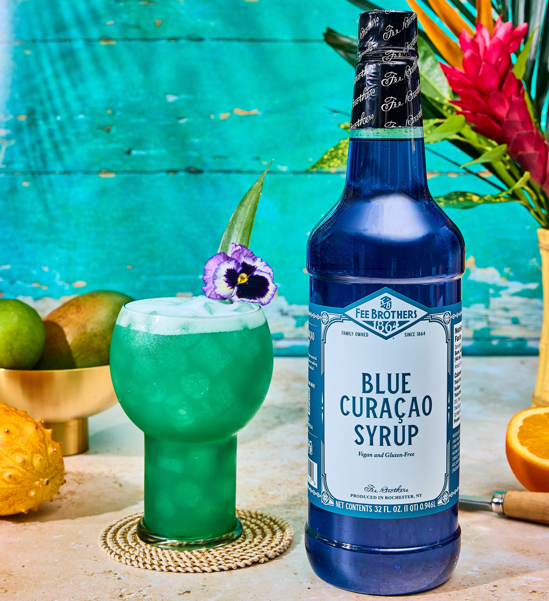 Blue Curacao Syrup | Fee Brothers