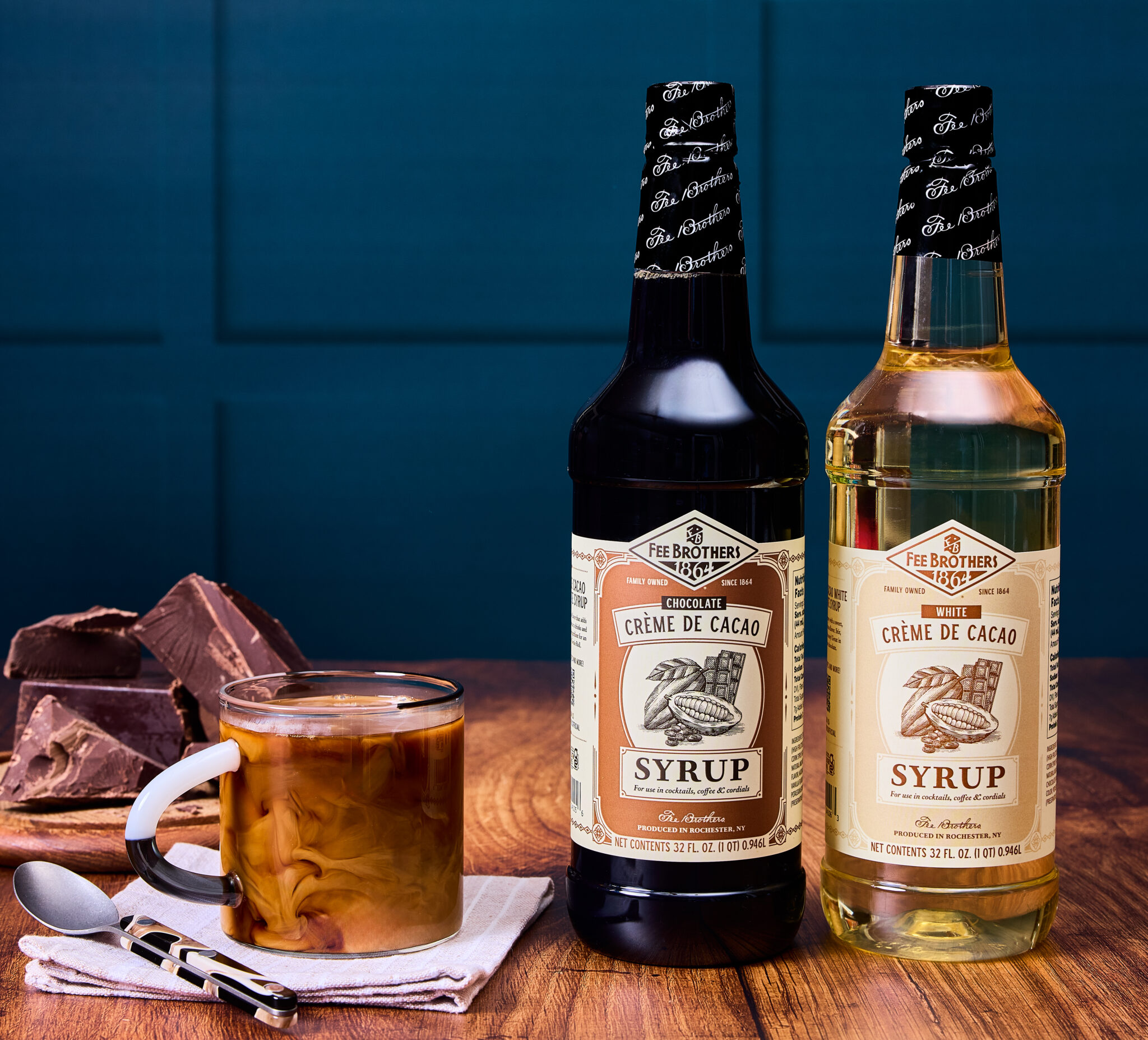 Crème de Cacao Chocolate Syrup | Fee Brothers